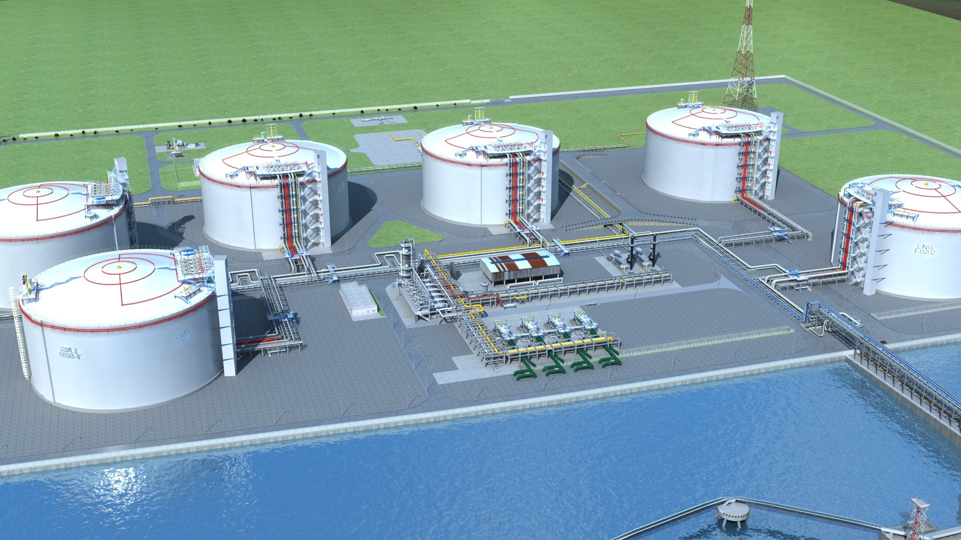 3D Lng Port Ship Model - TurboSquid 1629223