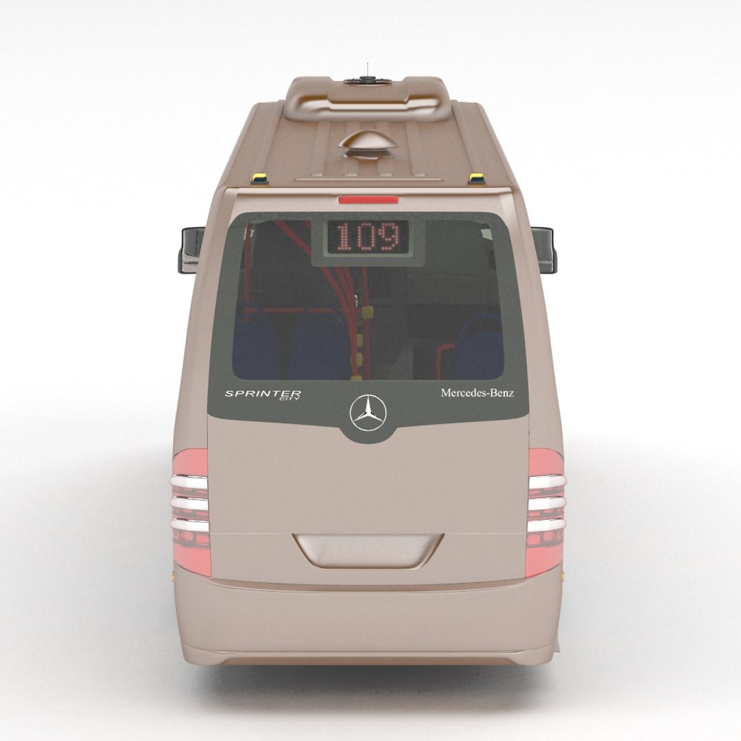Mercedes-benz Sprinter City 77 3D - TurboSquid 1170506