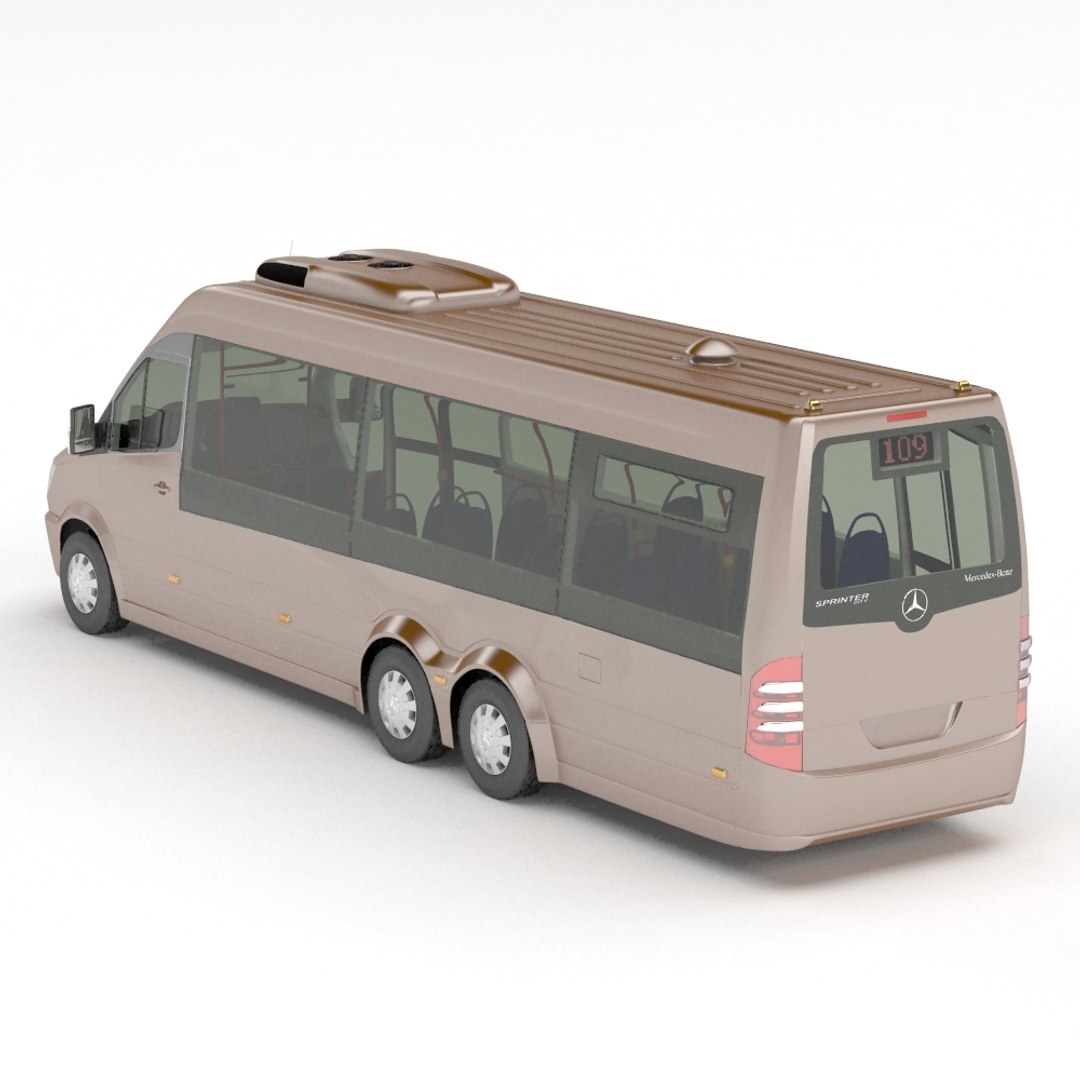 Mercedes-benz Sprinter City 77 3D - TurboSquid 1170506