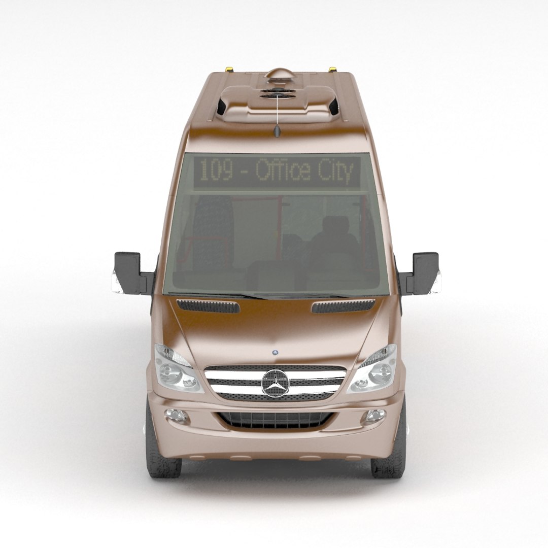Mercedes-benz Sprinter City 77 3D - TurboSquid 1170506