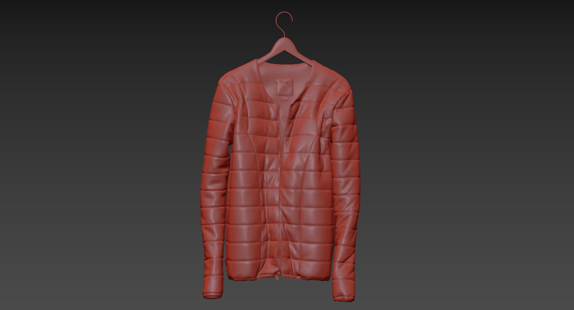 3D realistic jacket blue hanger model - TurboSquid 1308095