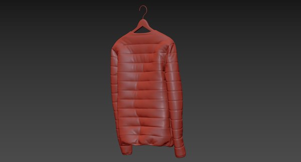 3D realistic jacket blue hanger model - TurboSquid 1308095