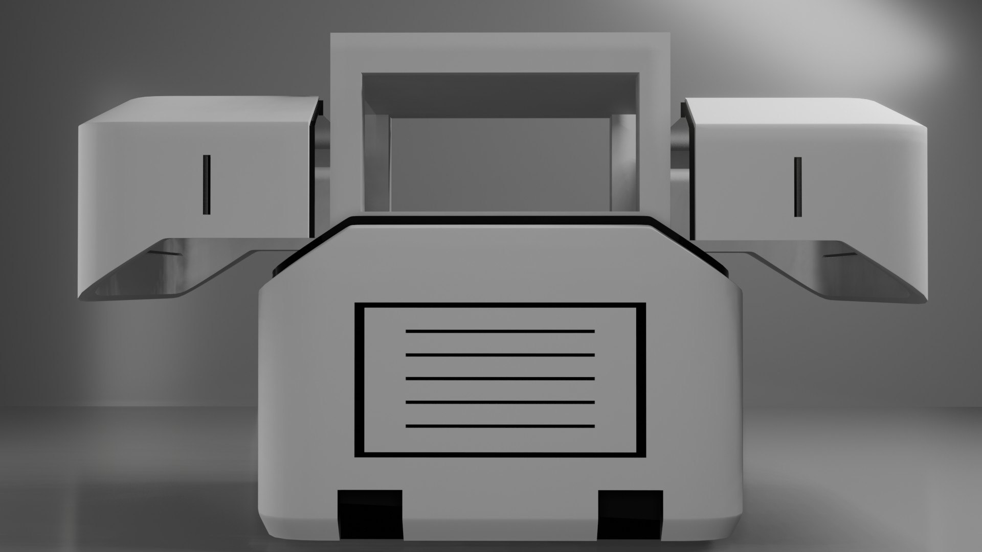 Sci-Fi Drop Box 3D - TurboSquid 2187209