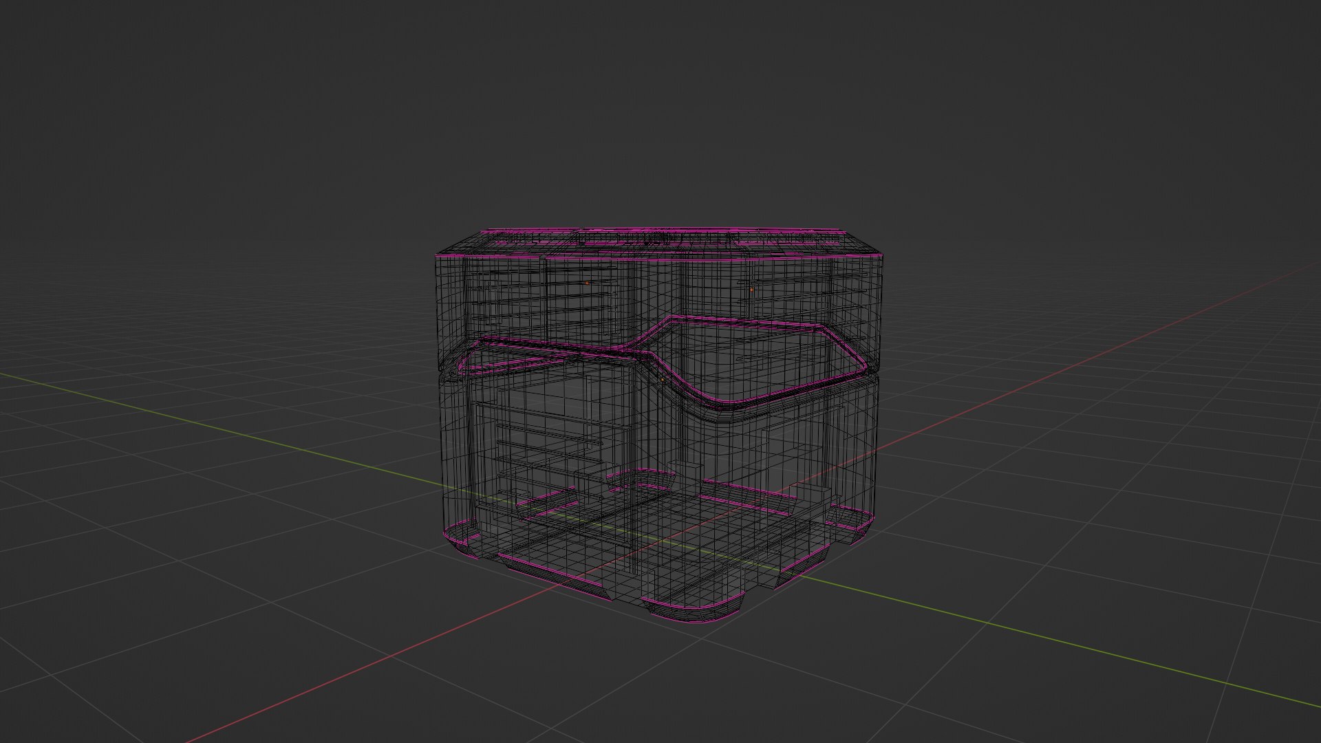 Sci-Fi Drop Box 3D - TurboSquid 2187209