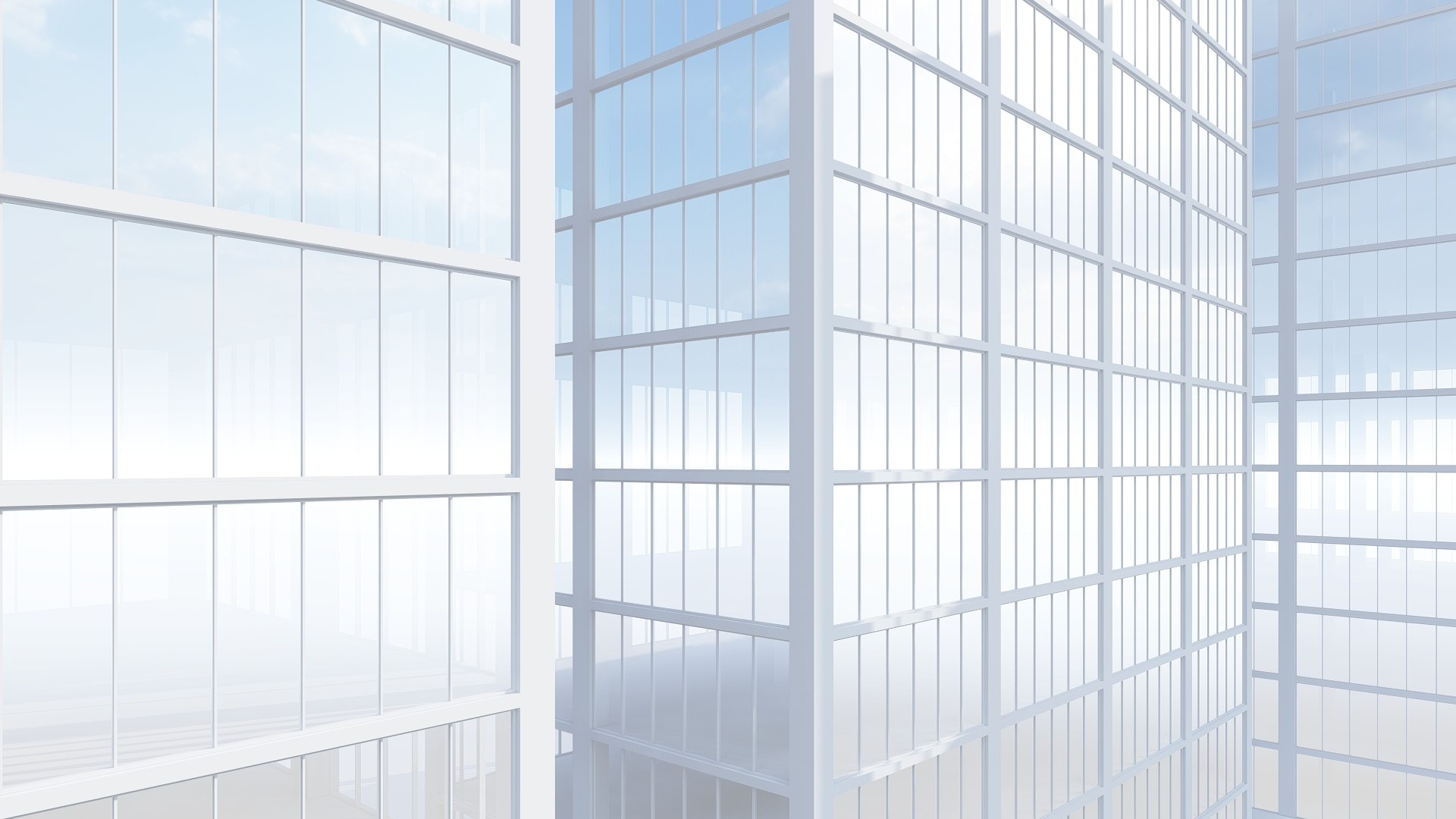 3D 3types Simple Building L Size Model - TurboSquid 1845044