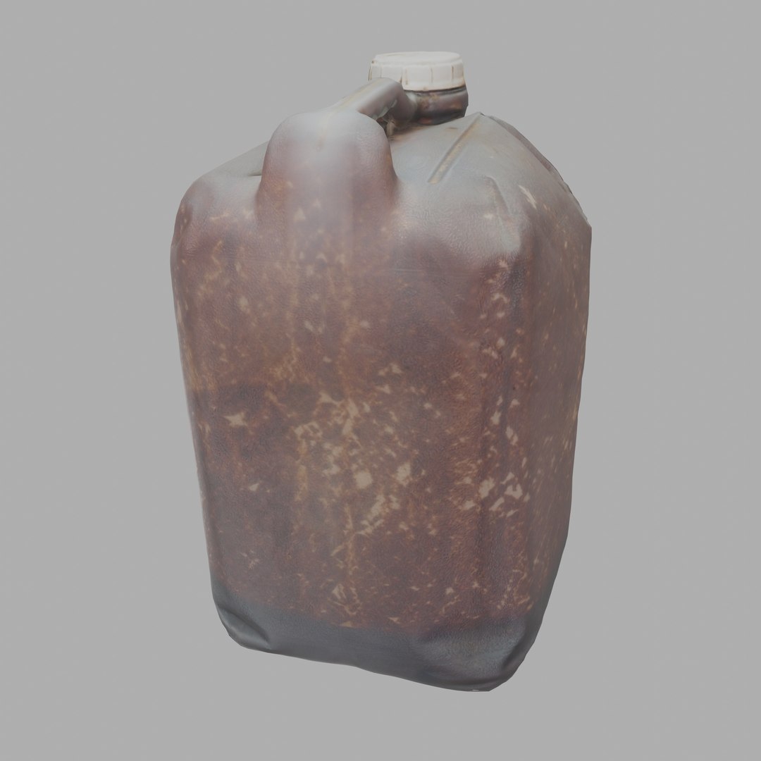 Old Plastic Container Model - TurboSquid 2022142