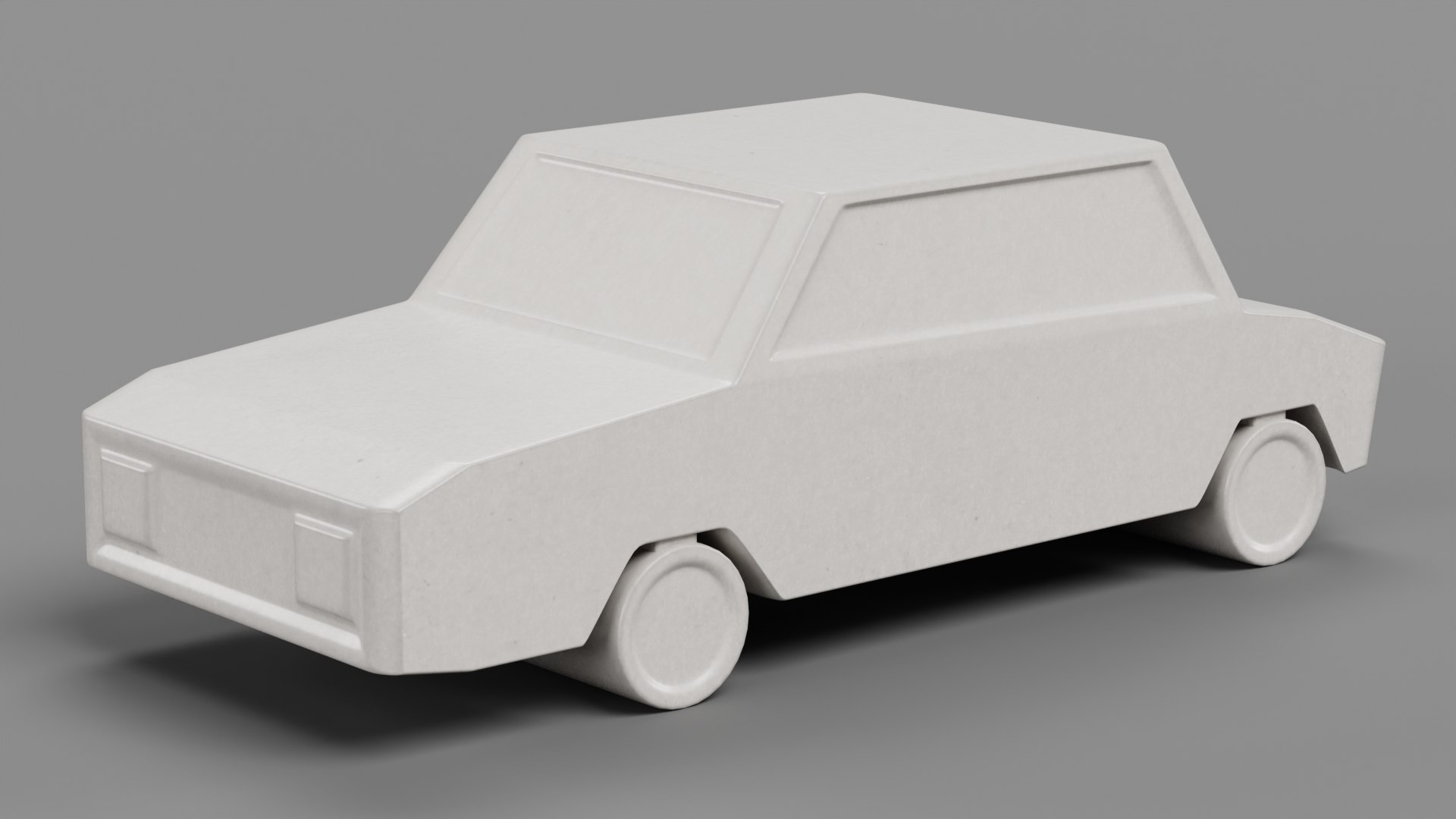 Paper Car 3D - TurboSquid 2182585