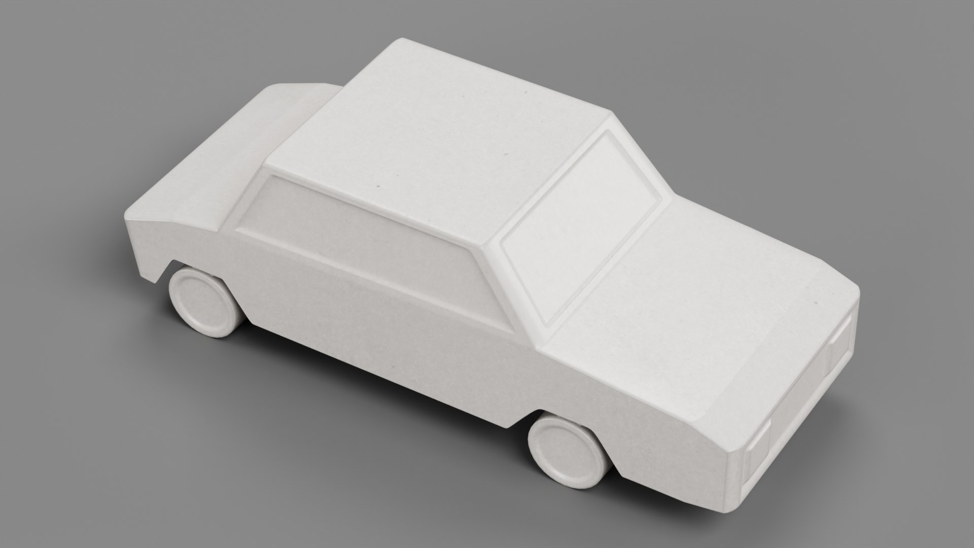 Paper Car 3D - TurboSquid 2182585