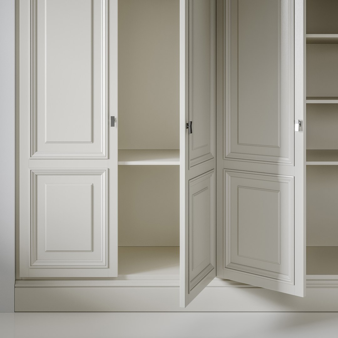 Wardrobe 002 3D Model - TurboSquid 1852796
