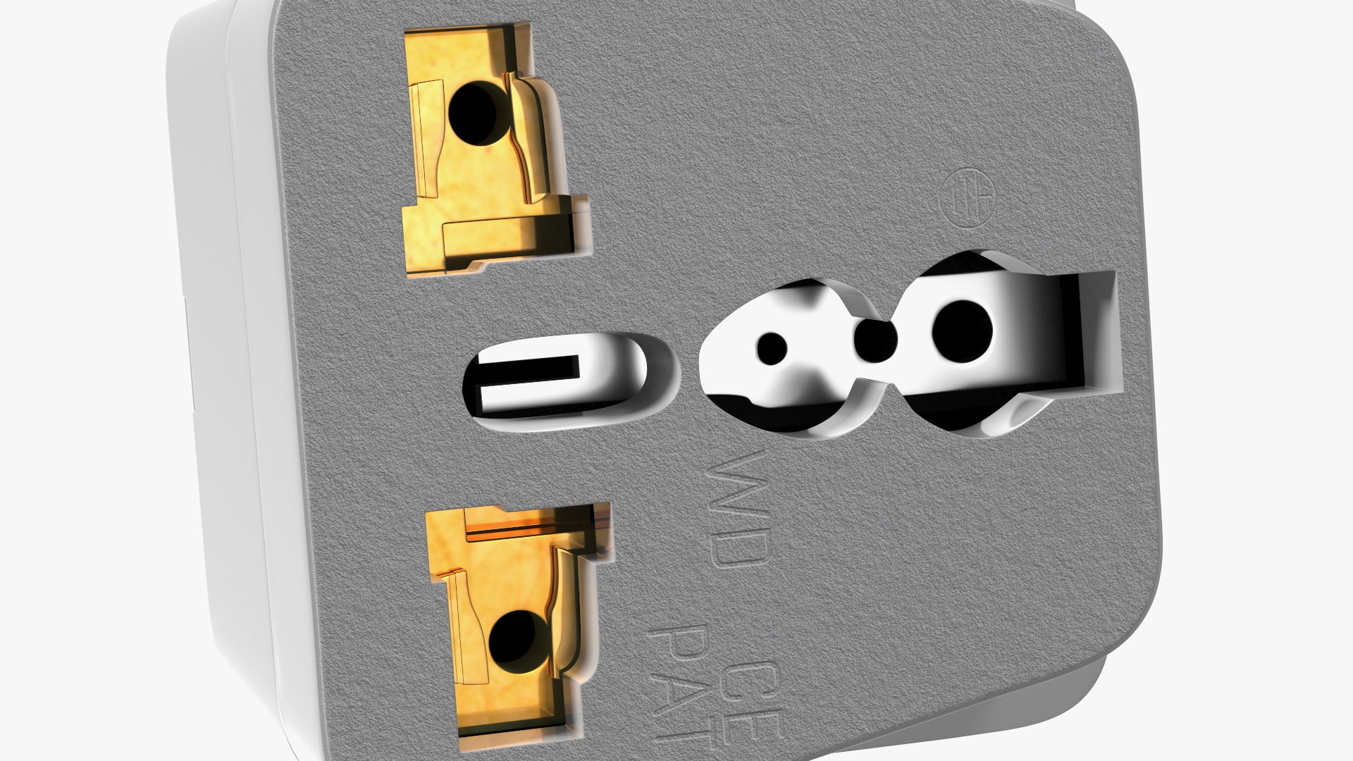 Travel Plug Adapters Collection 3D model - TurboSquid 2056583