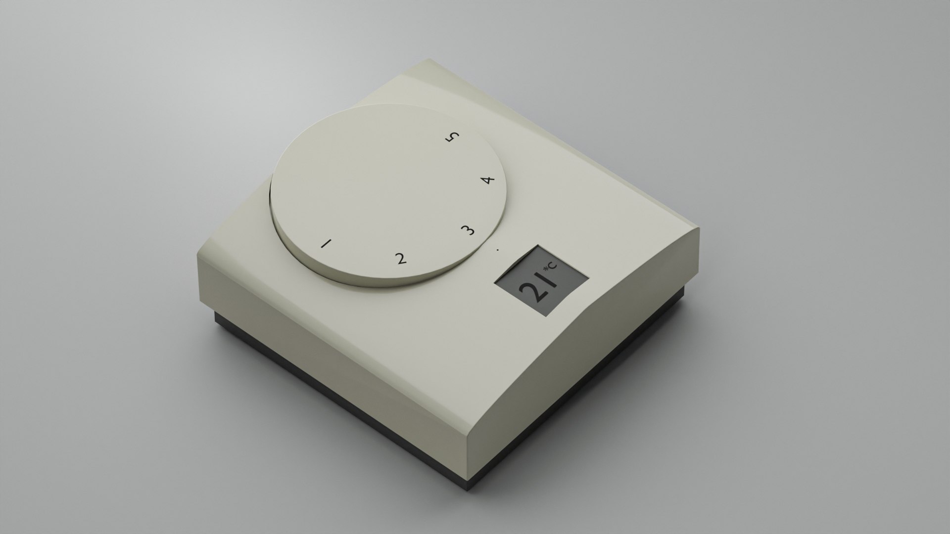 External Thermostat 3d Model Turbosquid 2164275