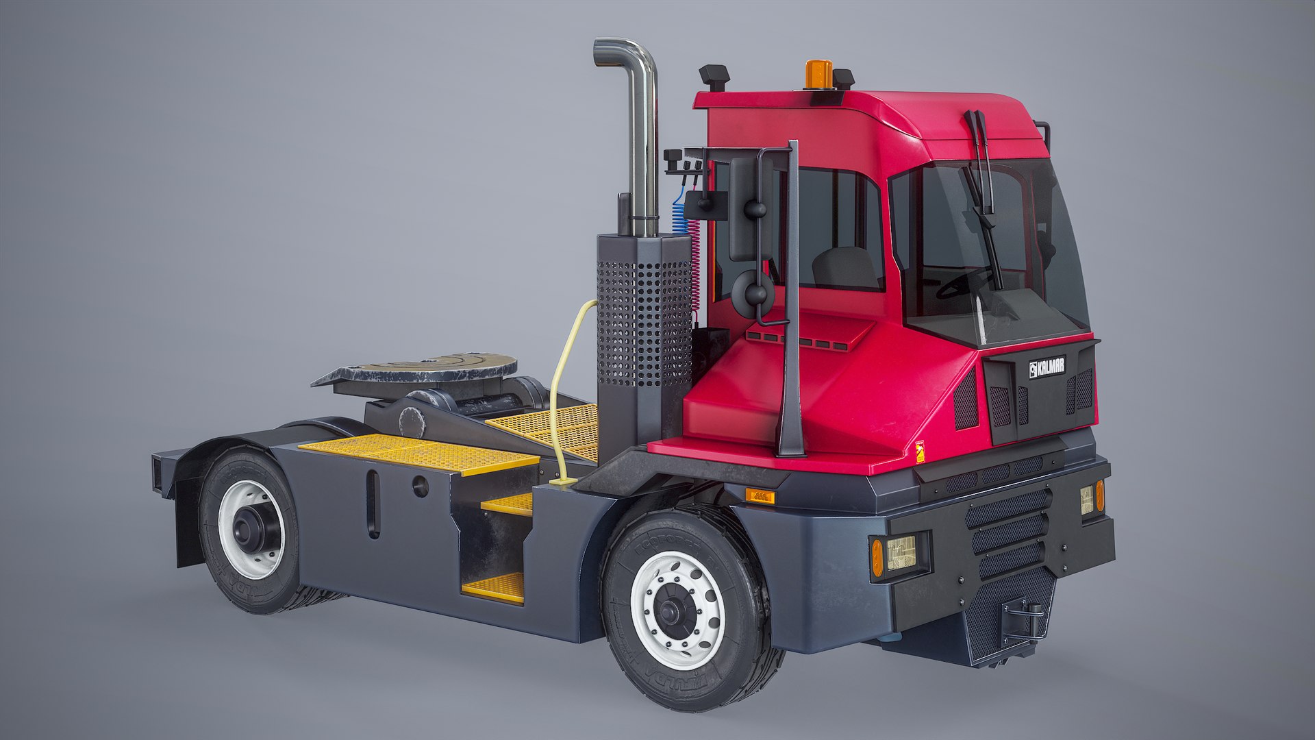 Terminal Tractor Kalmar T2 PBR 3D model - TurboSquid 2109595