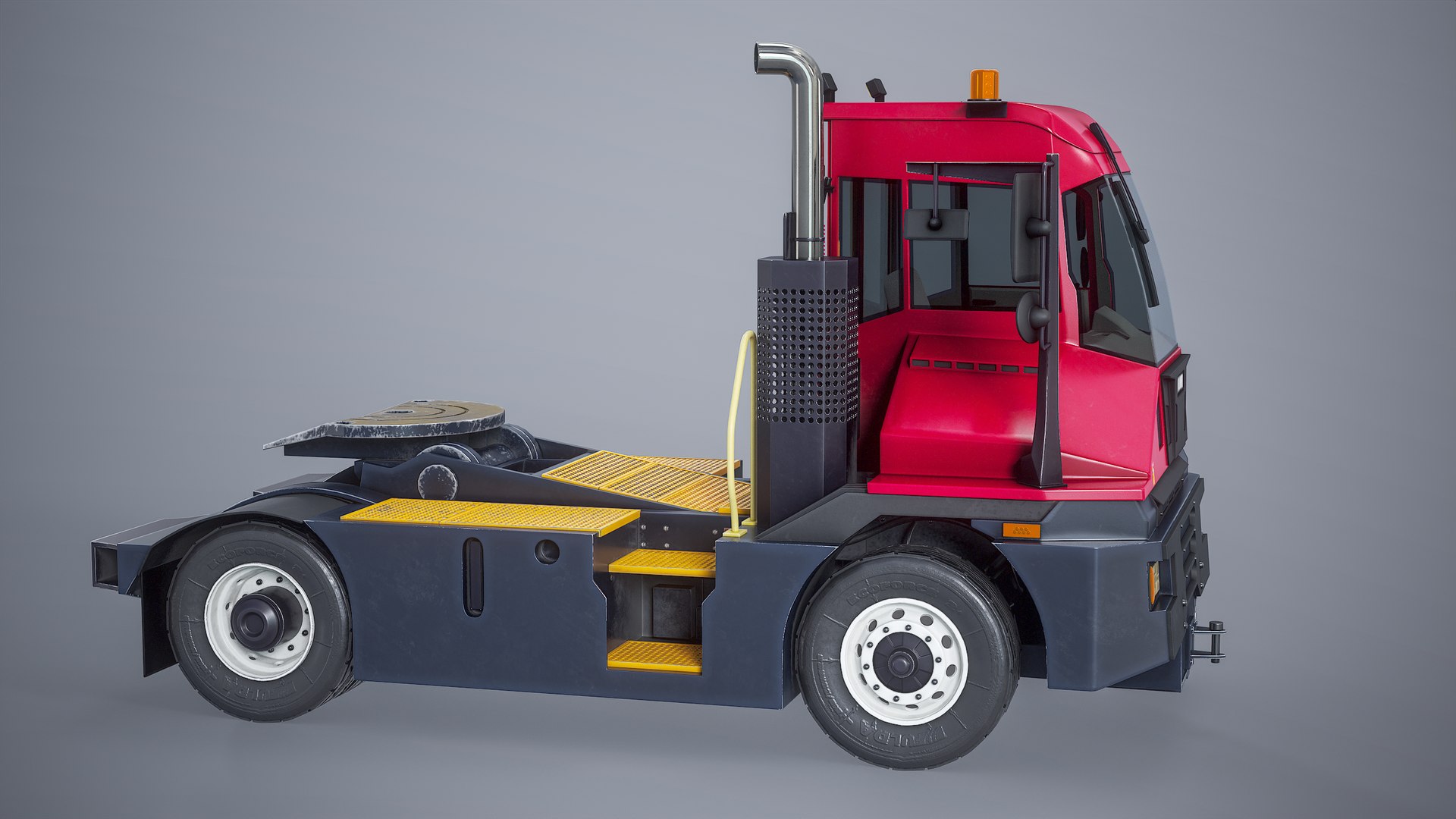 Terminal Tractor Kalmar T2 PBR 3D model - TurboSquid 2109595