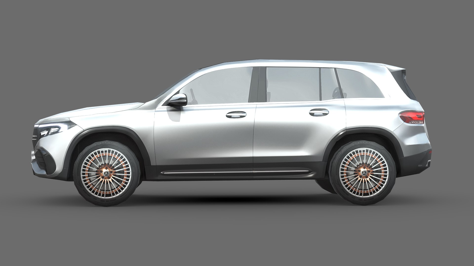 Mercedes-Benz EQB Model - TurboSquid 2150337