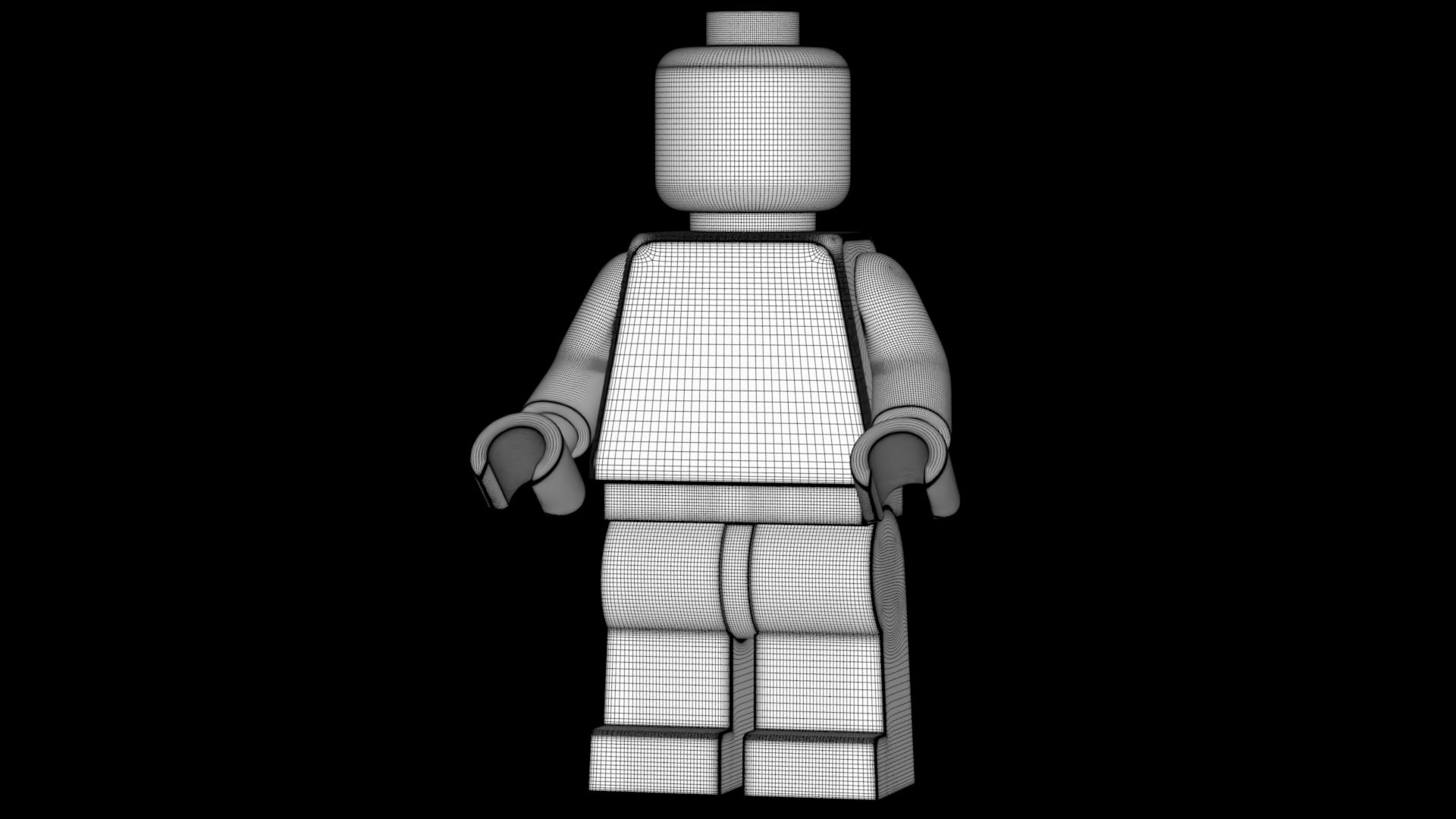 3D UV Wrapped Lego Minifigure Model - TurboSquid 2009978