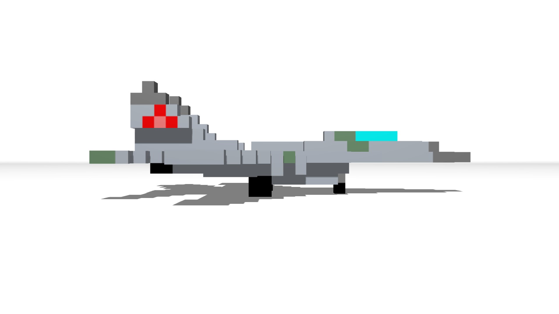 MiG-29 Pixelated 3D - TurboSquid 1898747