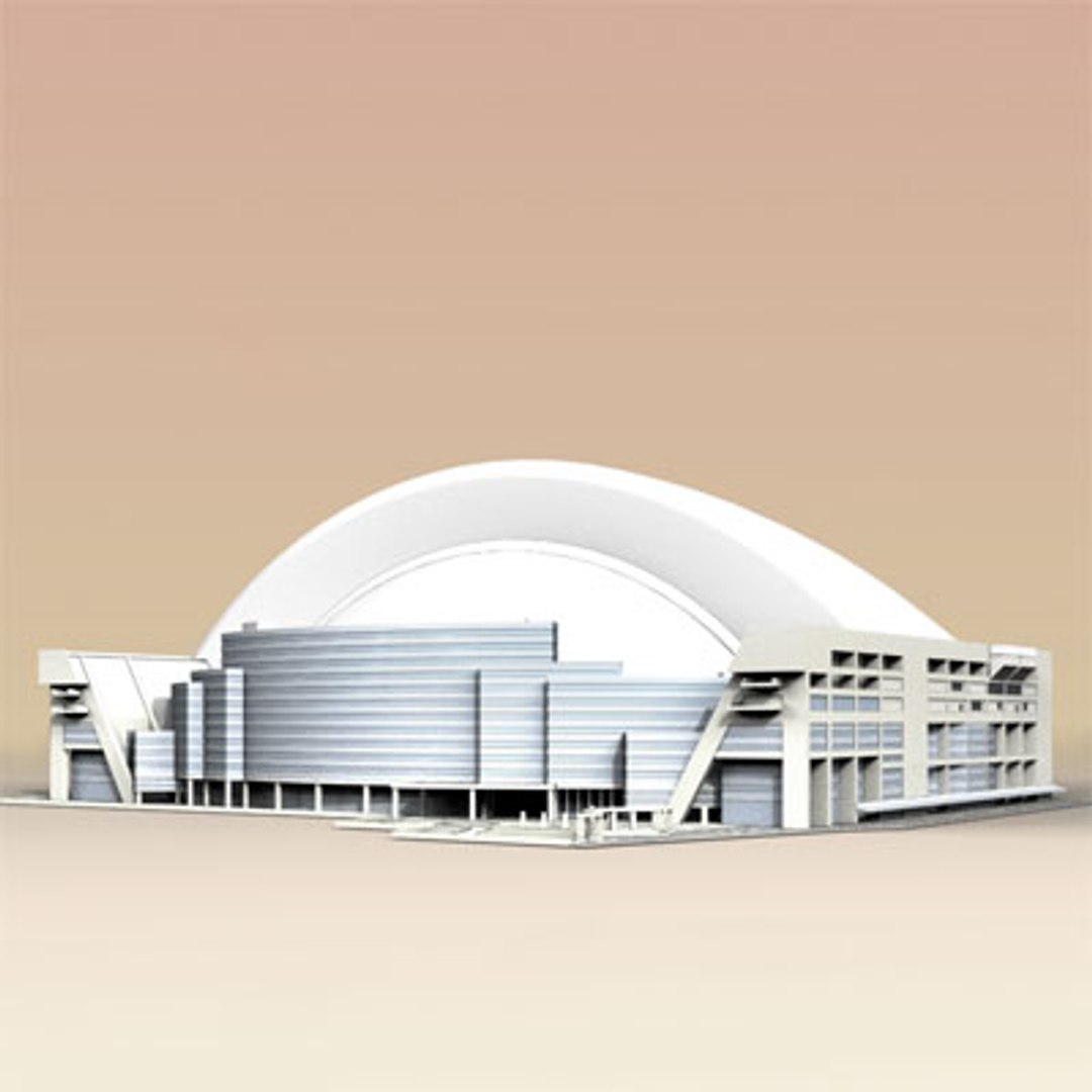 Skydome Toronto - 3d Model