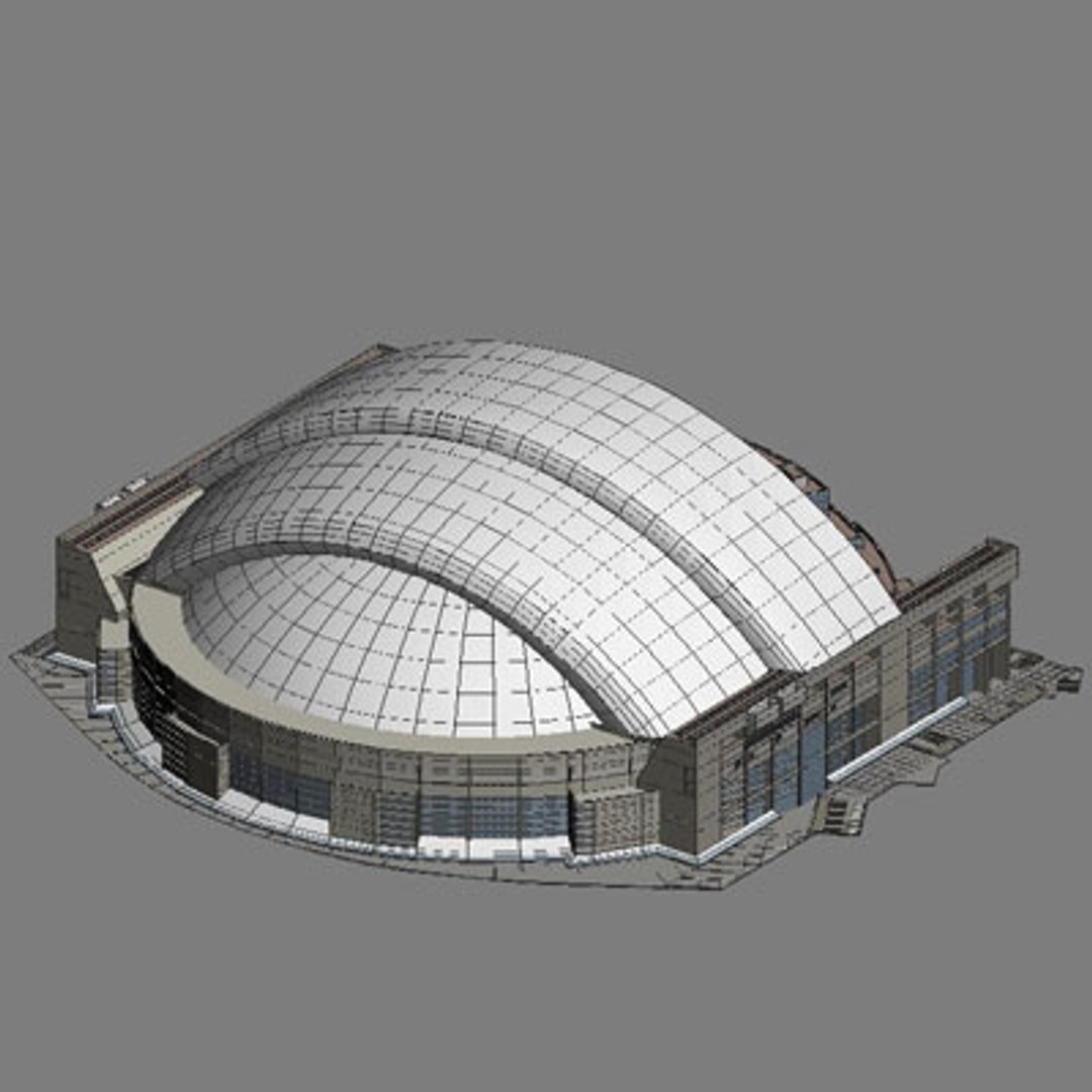 Skydome Toronto - 3d Model