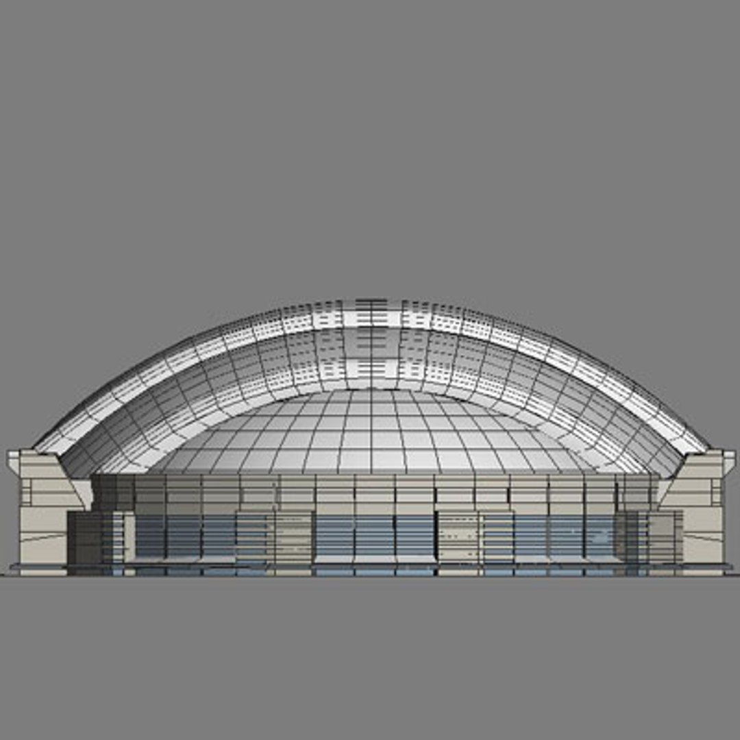 Skydome Toronto - 3d Model