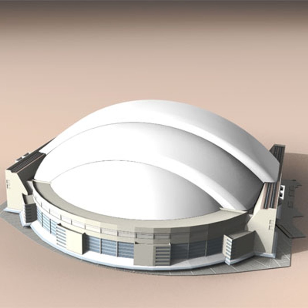 Skydome Toronto - 3d Model