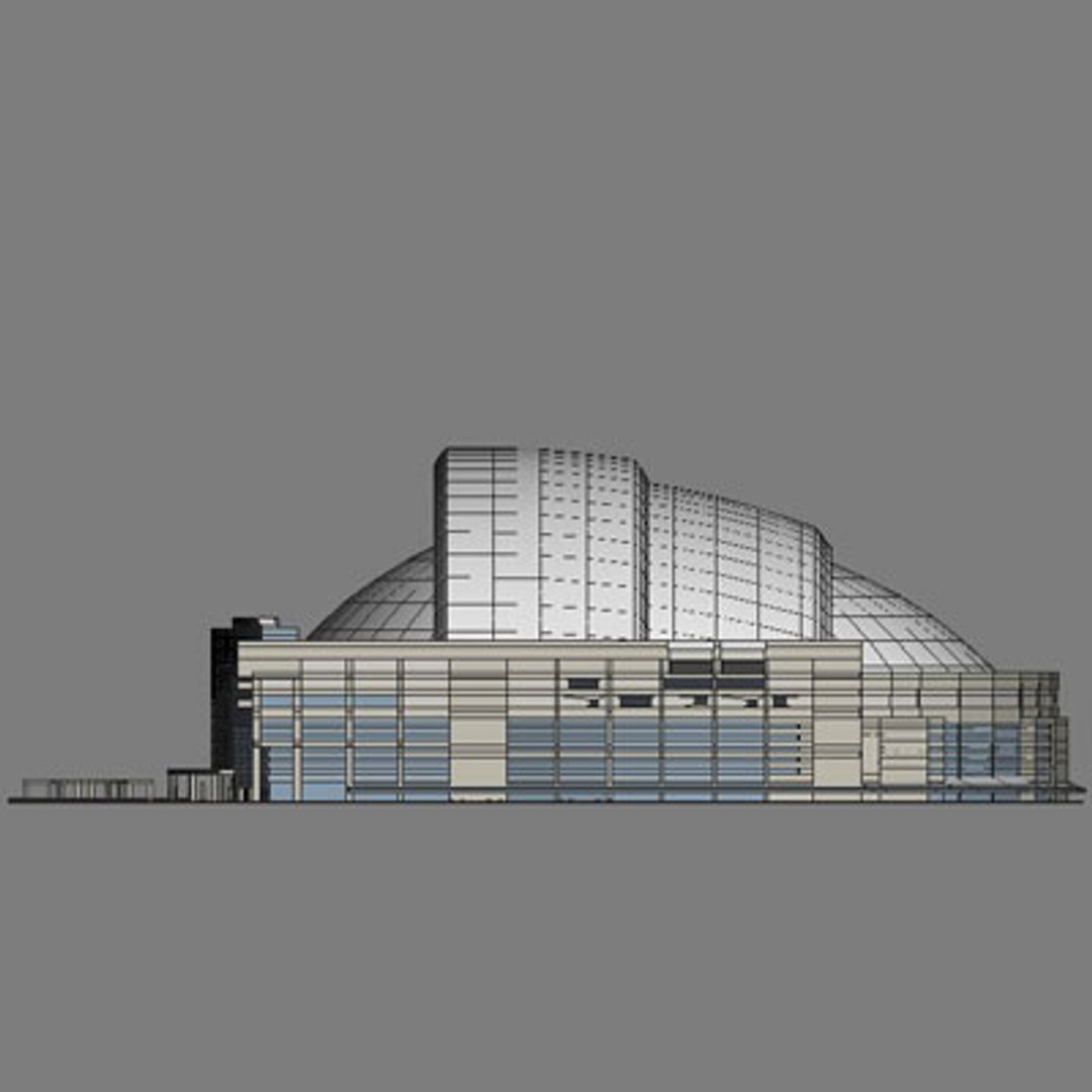 Skydome Toronto - 3d Model