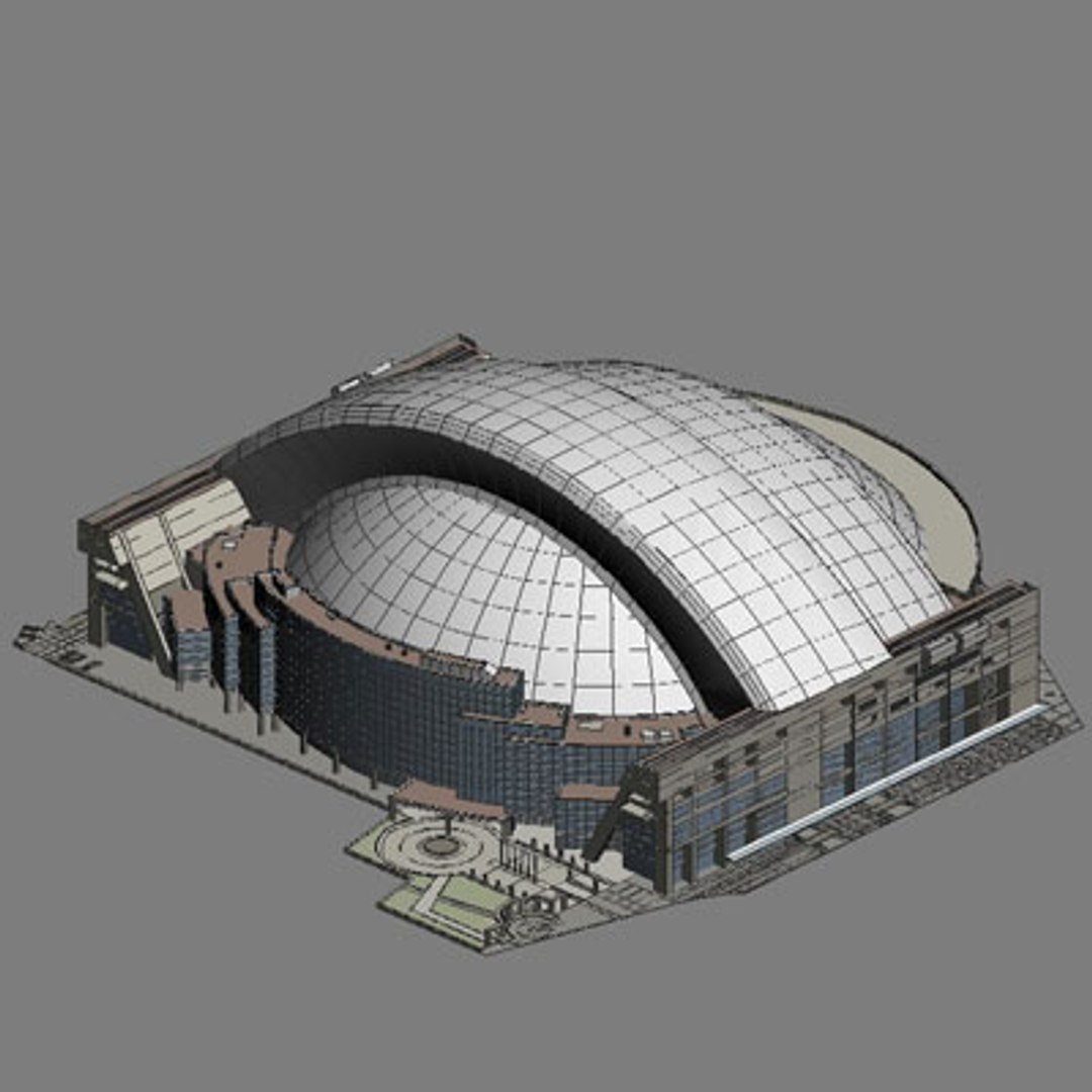 Skydome Toronto - 3d Model