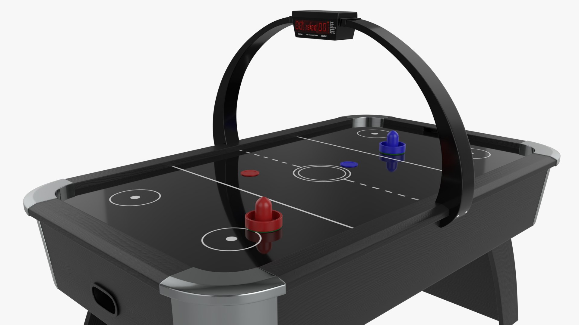 Modern Air Hockey Table 3D Model - TurboSquid 2193223