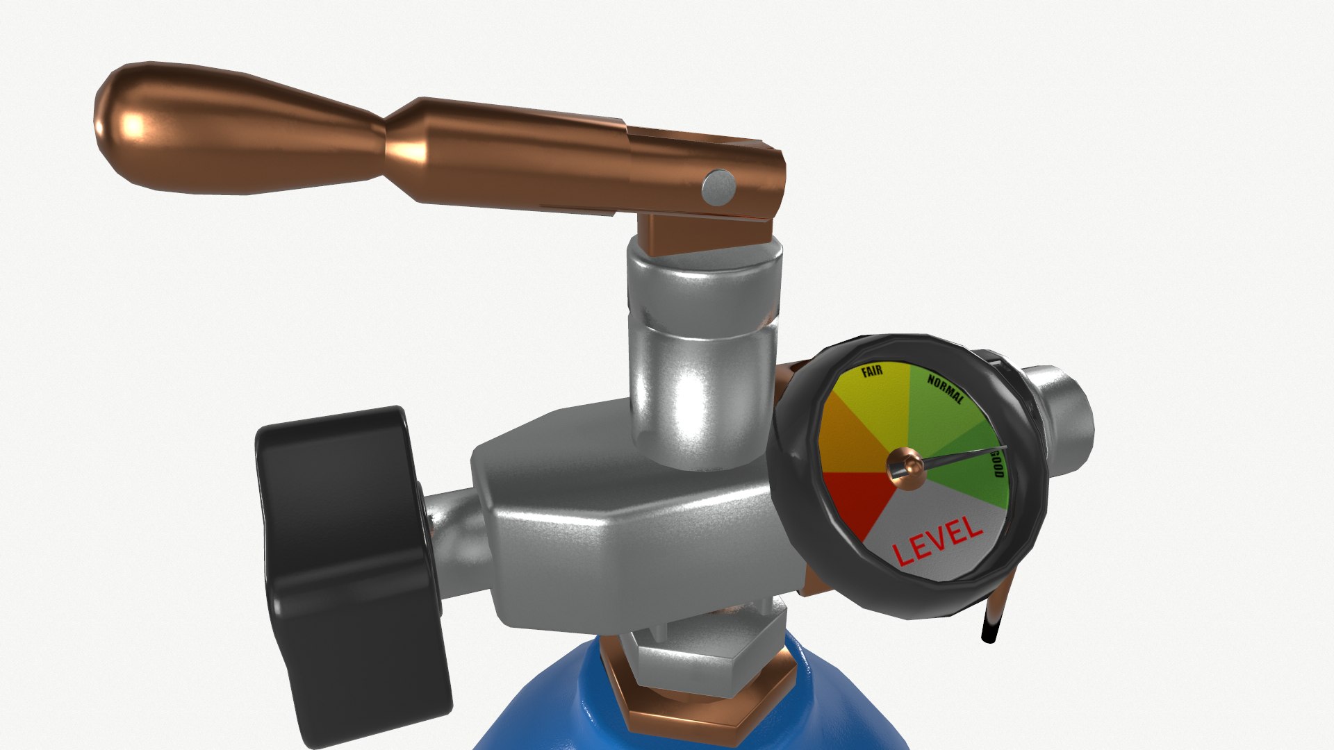 3D Model Oxygen Tank - TurboSquid 2051713