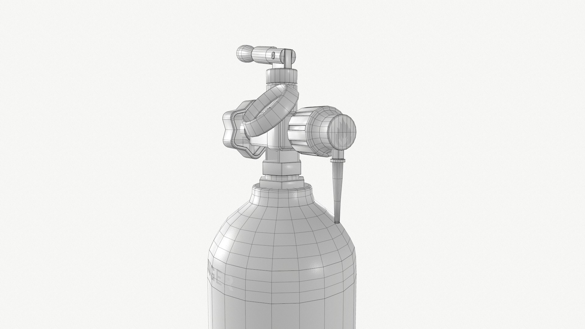 3D Model Oxygen Tank - TurboSquid 2051713