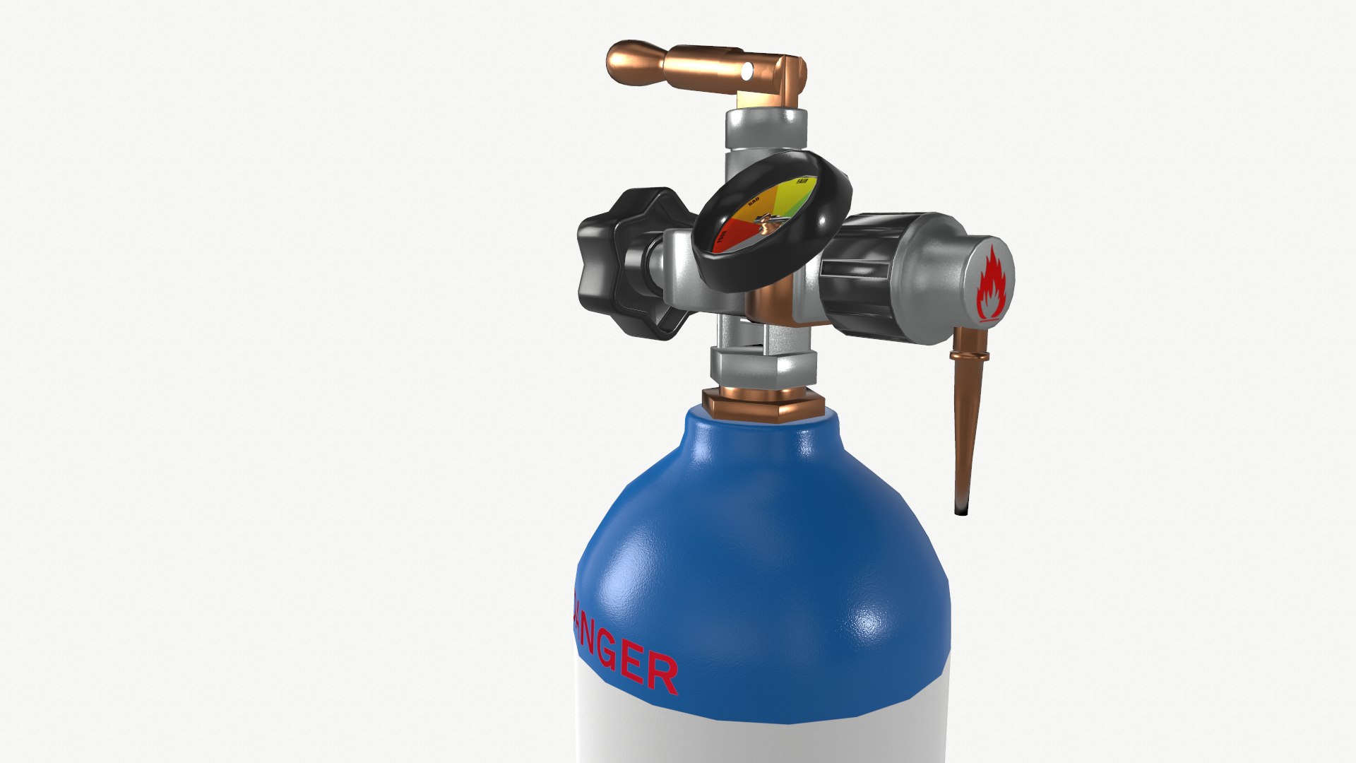 3D Model Oxygen Tank - TurboSquid 2051713