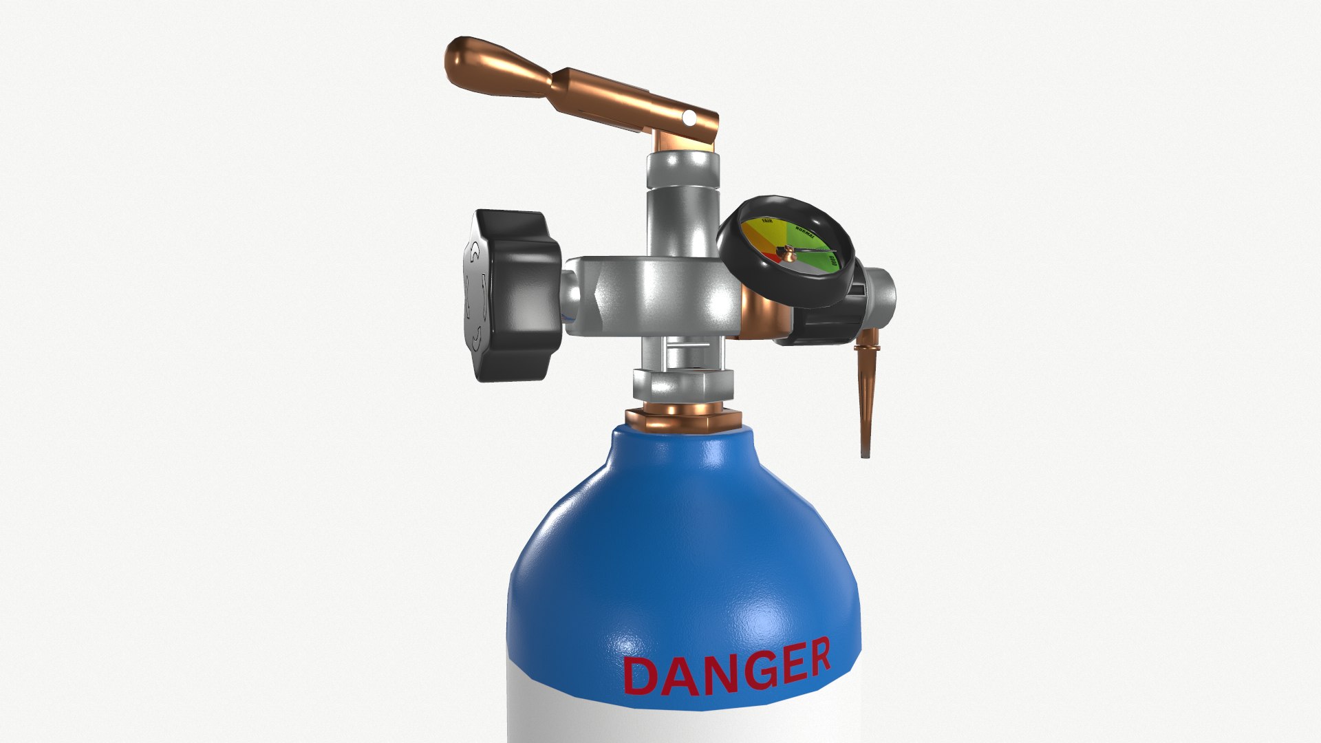3D Model Oxygen Tank - TurboSquid 2051713