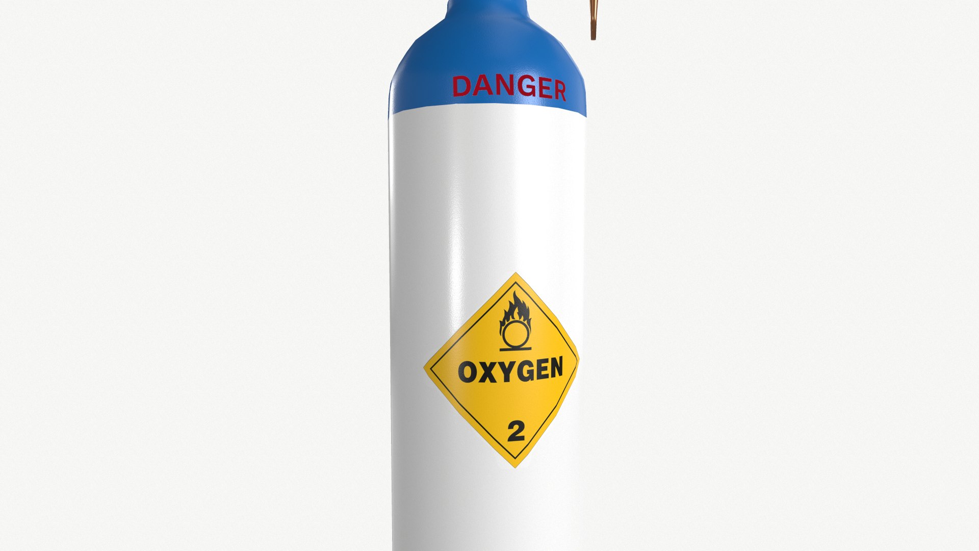 3D Model Oxygen Tank - TurboSquid 2051713