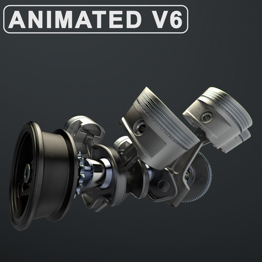 Engine piston vehicle 3D - TurboSquid 1676242