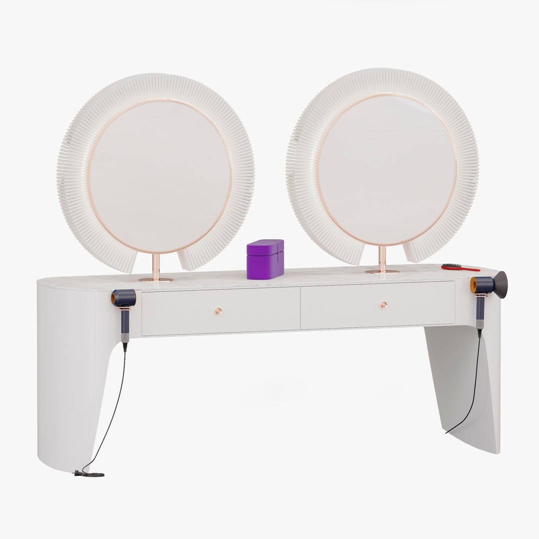 3D Gamma Bross BALLET COLLAR Hairdressing Workplace - TurboSquid 2073359