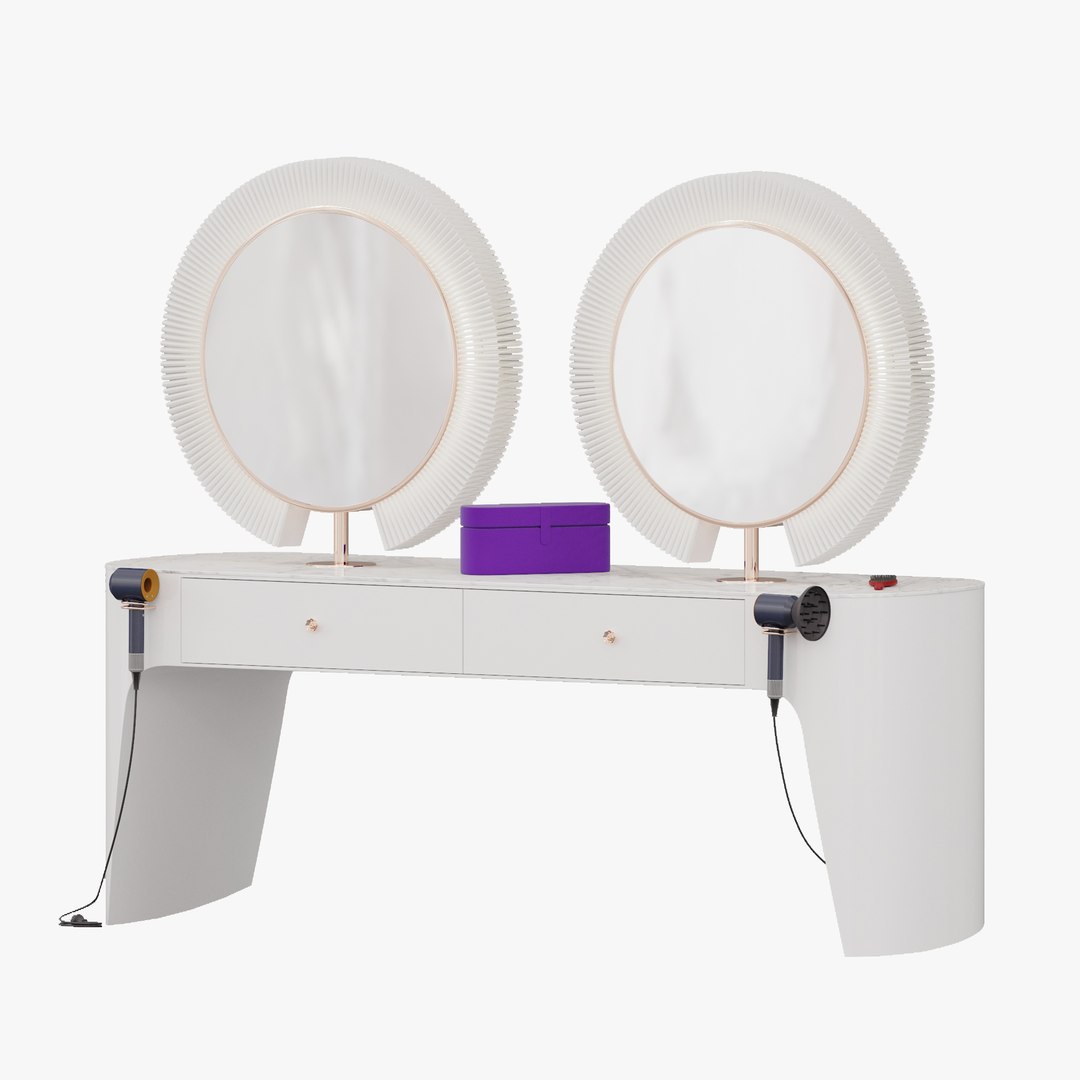 3D Gamma Bross BALLET COLLAR Hairdressing Workplace - TurboSquid 2073359