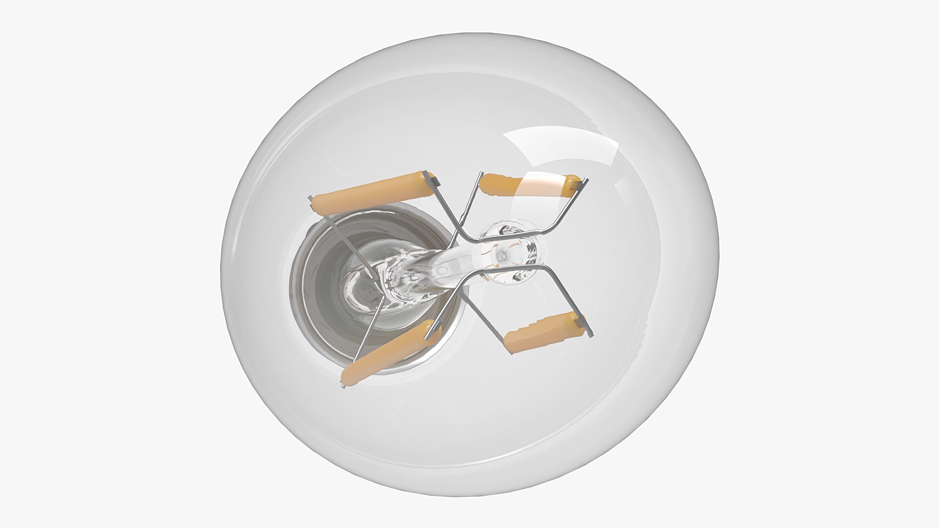 3d Led Filament Bulb Lights Model