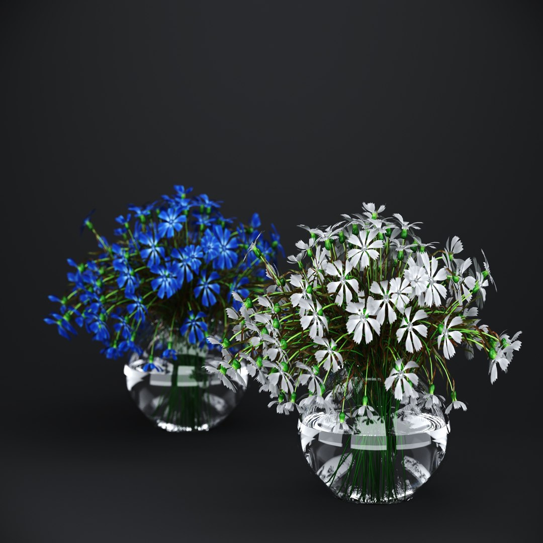 3D Indoor Plant Flower in a Pot 3D Model - TurboSquid 2134440