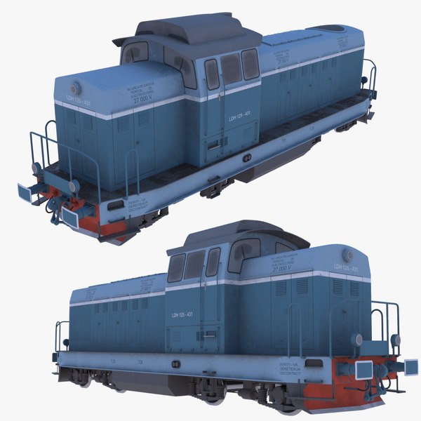 기관차 블루 3D 모델 - TurboSquid 2249852