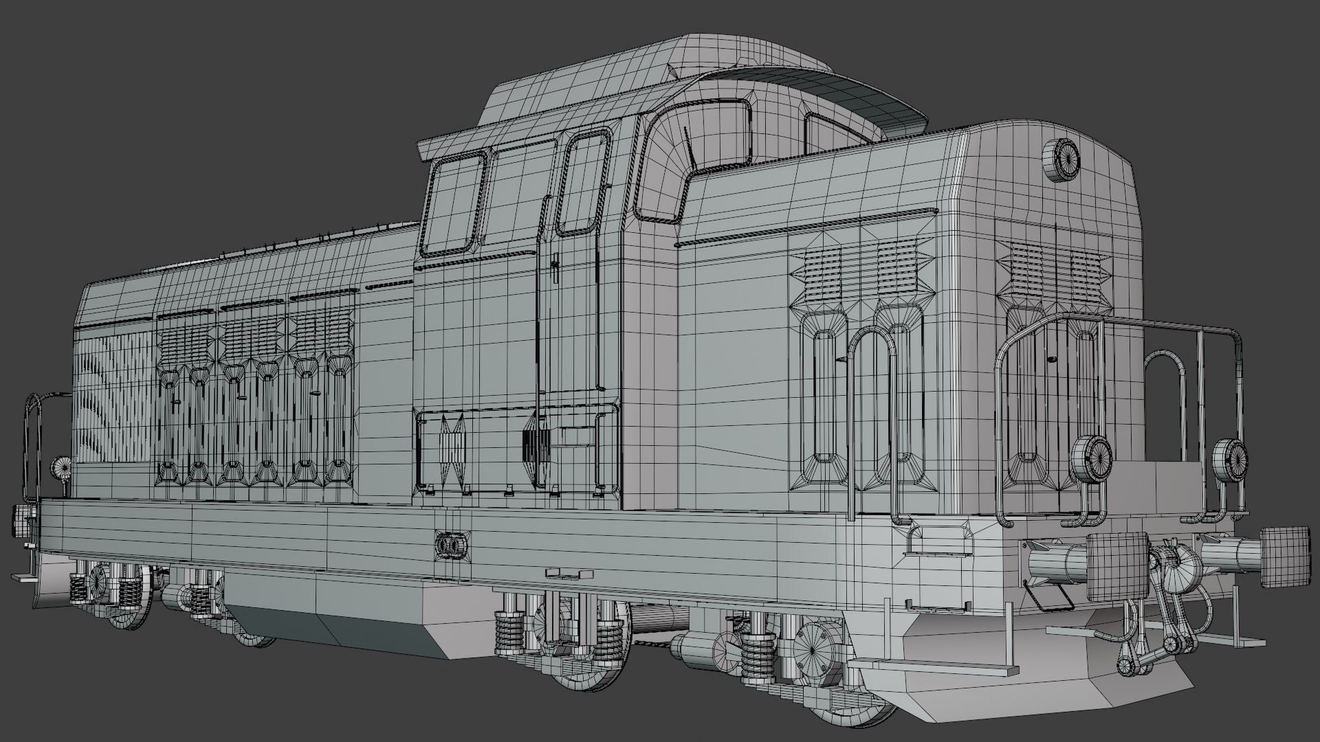 Locomotive Blue 3D Model - TurboSquid 2249852