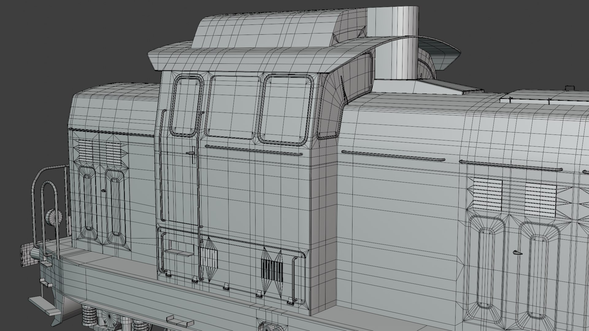 Locomotive Blue 3D Model - TurboSquid 2249852