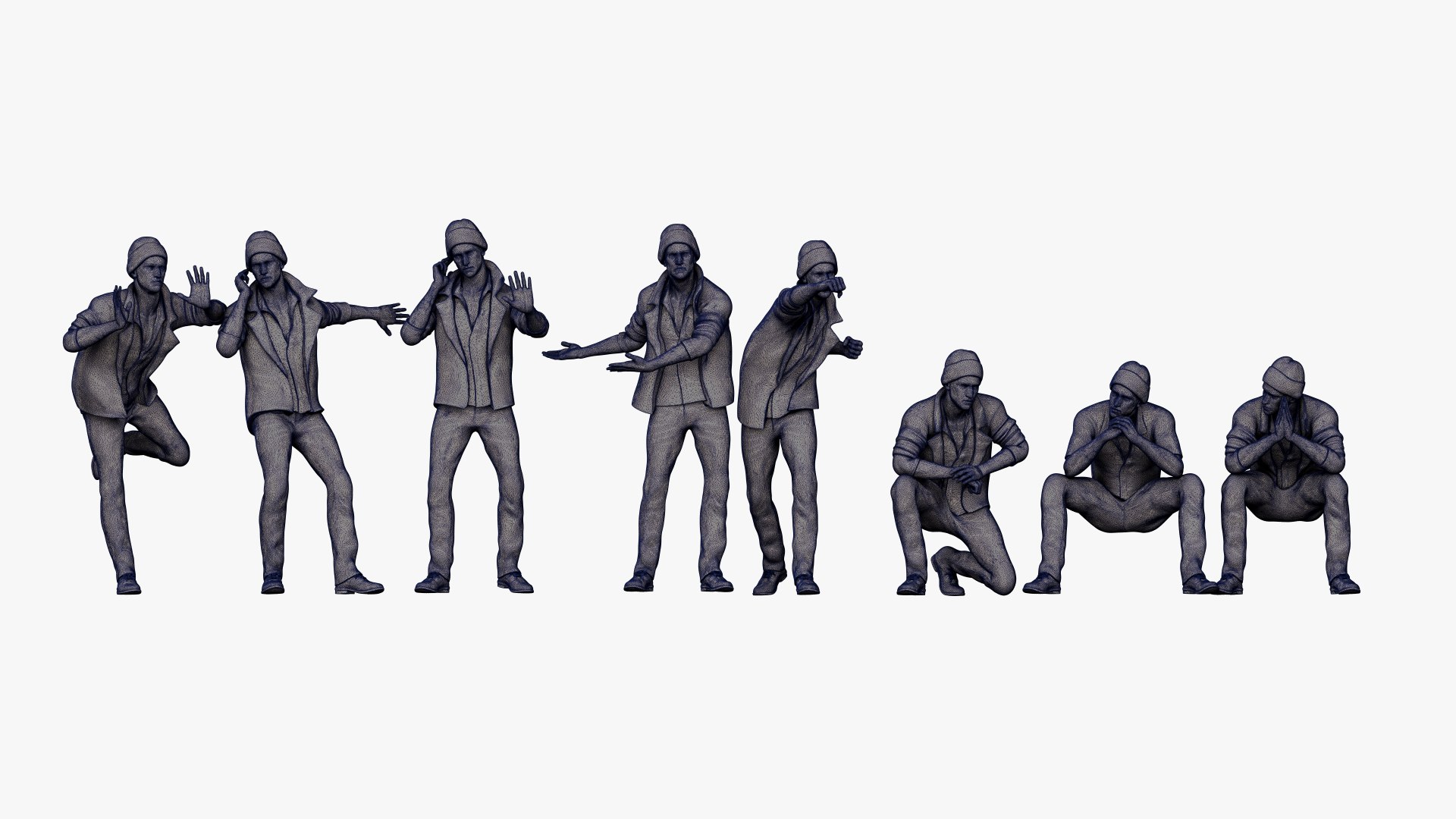 Free 3D Criminal Man-mb Model - TurboSquid 2403645