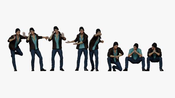 modelo 3d Hombre criminal-mb gratis - TurboSquid 2403645