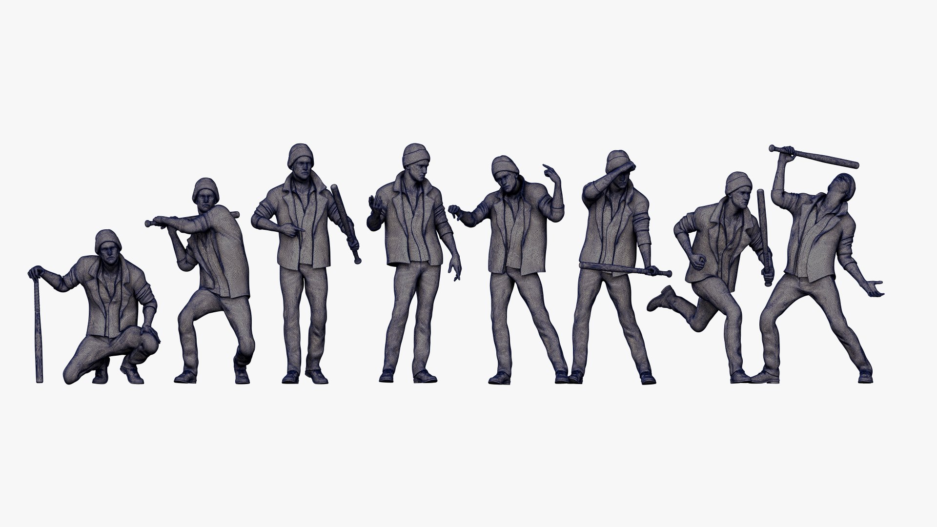 Free 3D Criminal Man-mb Model - TurboSquid 2403645