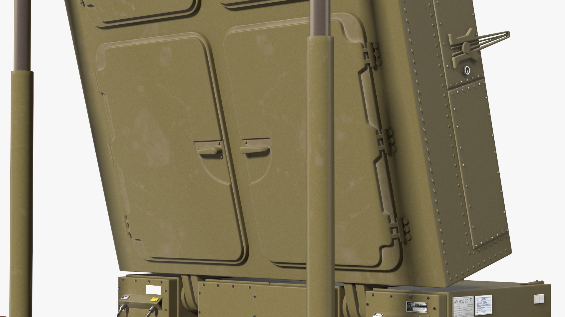 Ground Based Mobile Multi Mission Radar 3D model - TurboSquid 1772757