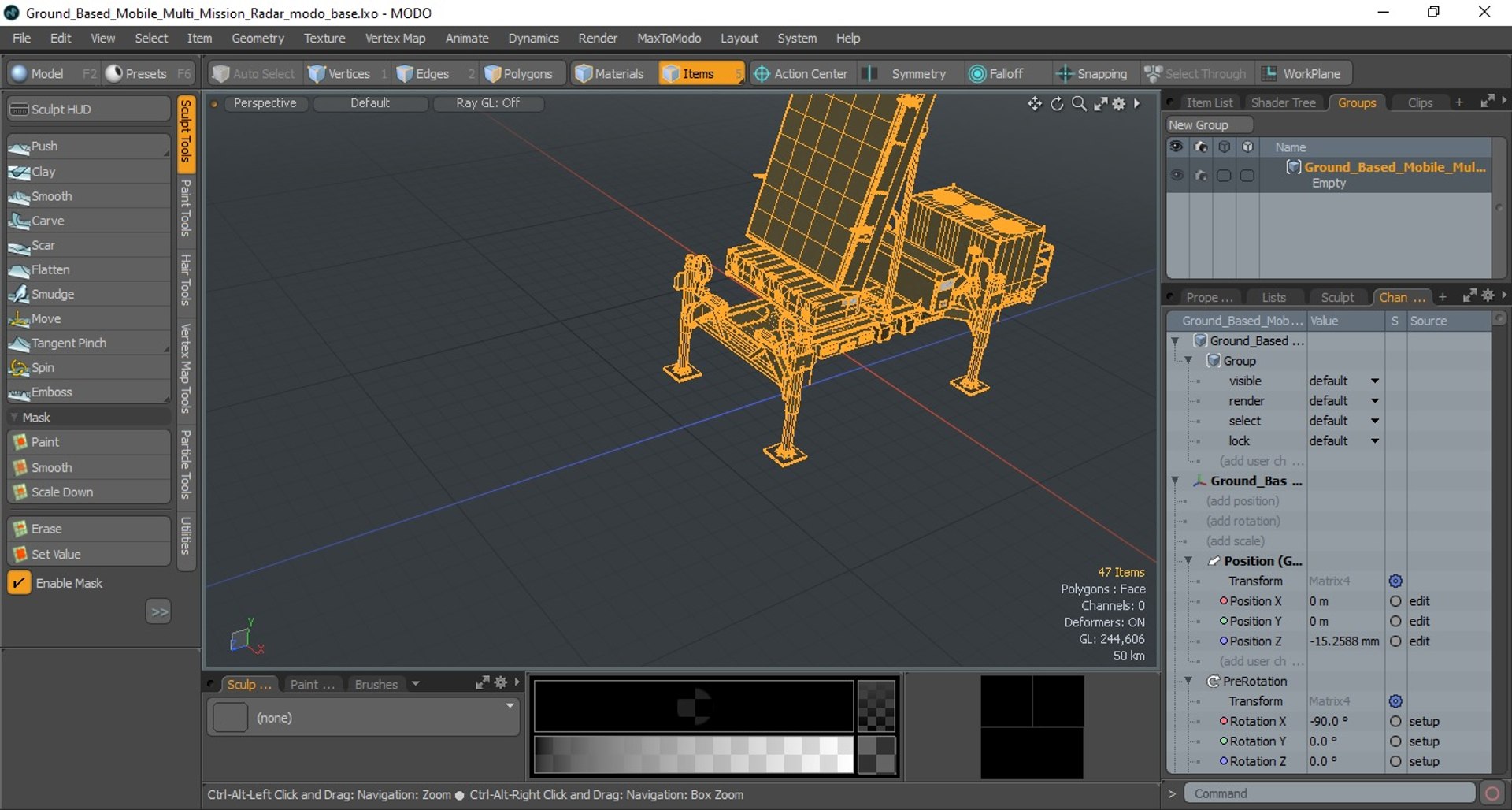Ground Based Mobile Multi Mission Radar 3D model - TurboSquid 1772757
