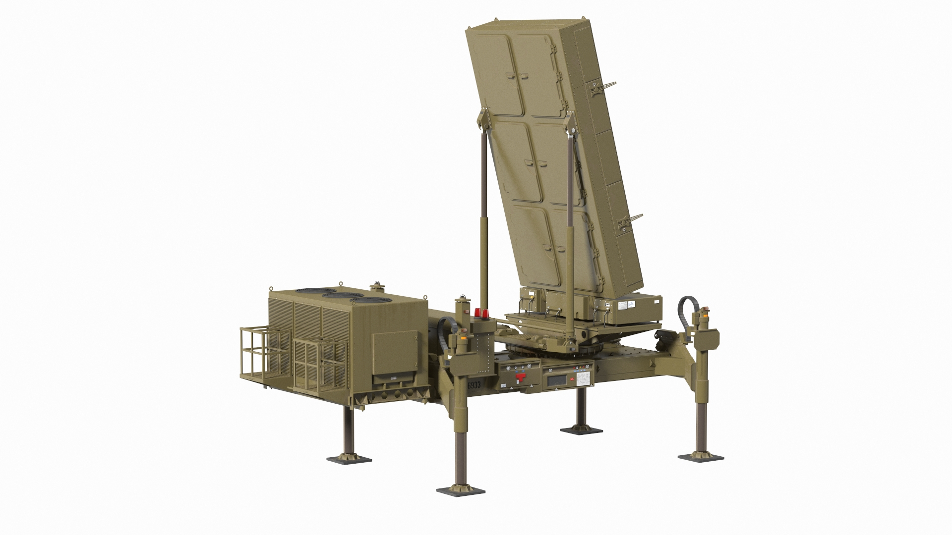 Ground Based Mobile Multi Mission Radar 3D Model - TurboSquid 1772757