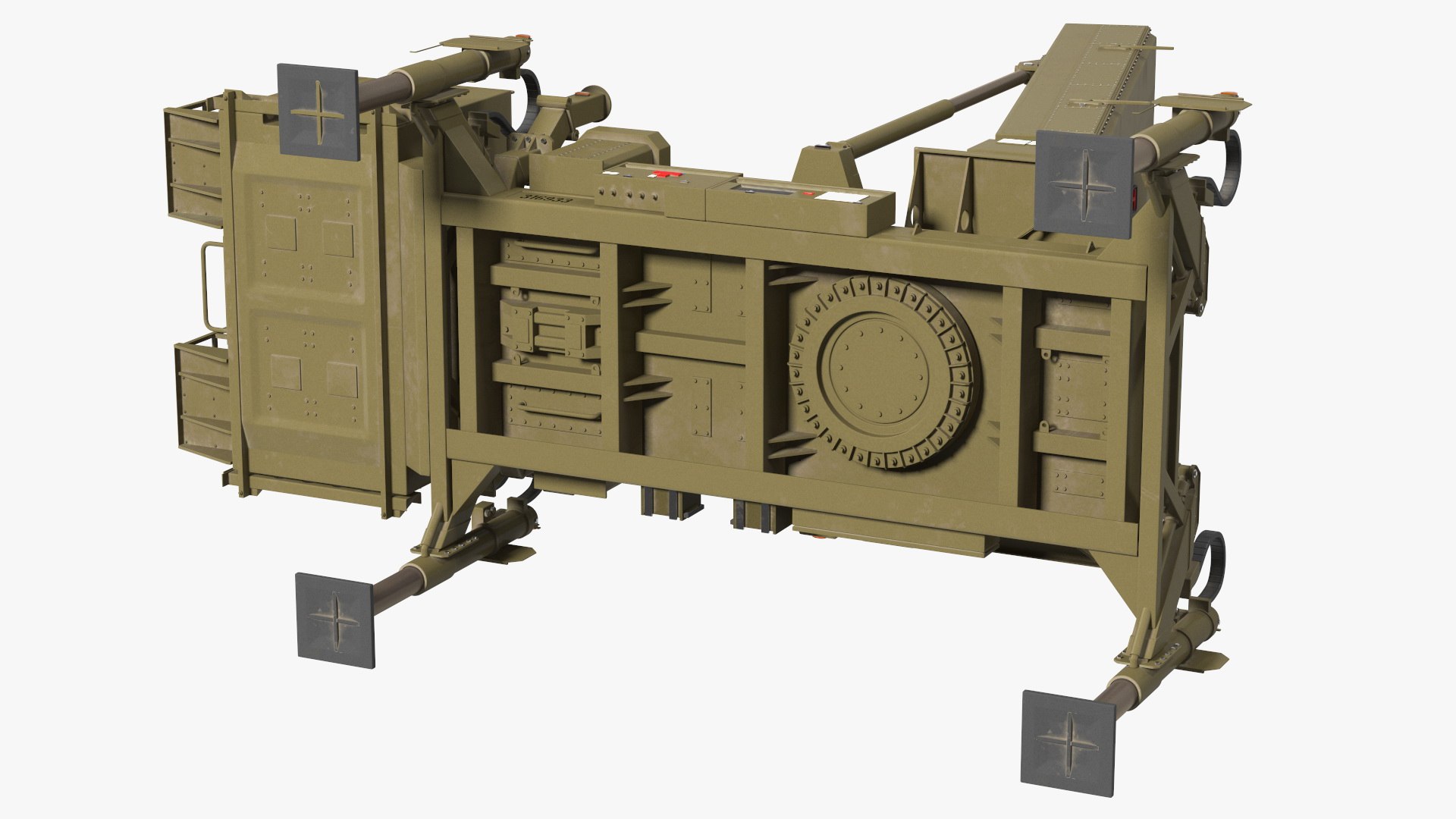 Ground Based Mobile Multi Mission Radar 3D model - TurboSquid 1772757