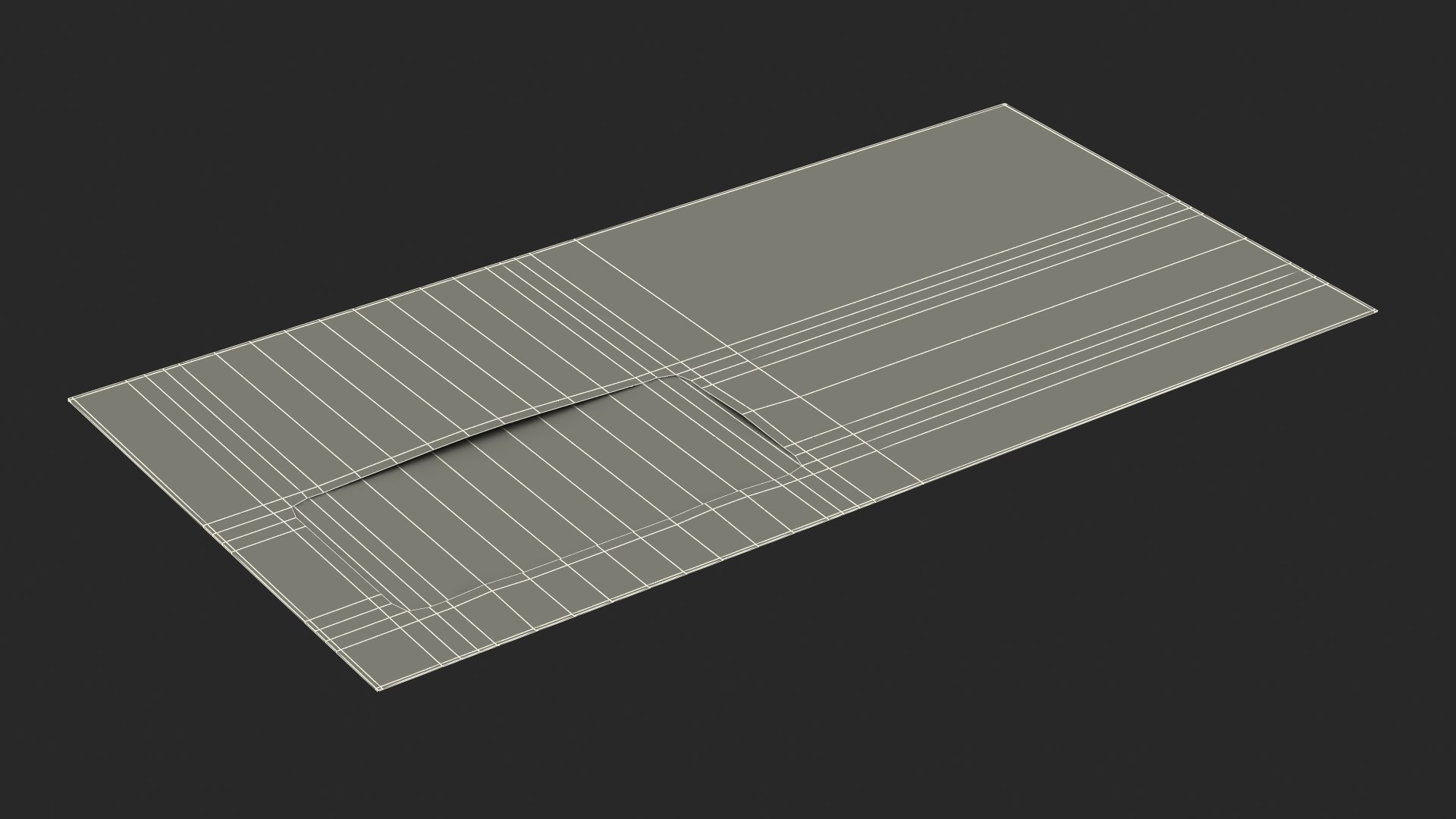 3D Brown Window Envelope Model - TurboSquid 2405615