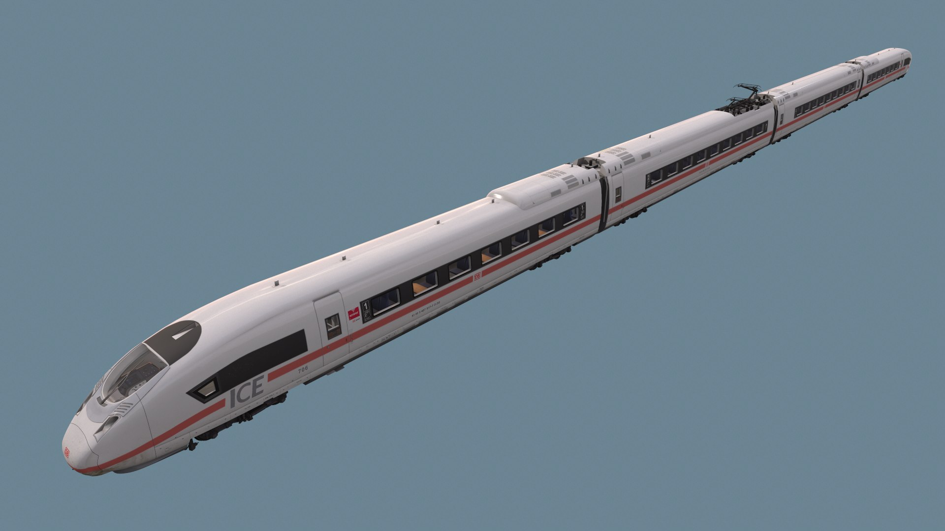 Real-time Velaro Ice 3 3D Model - TurboSquid 1517511