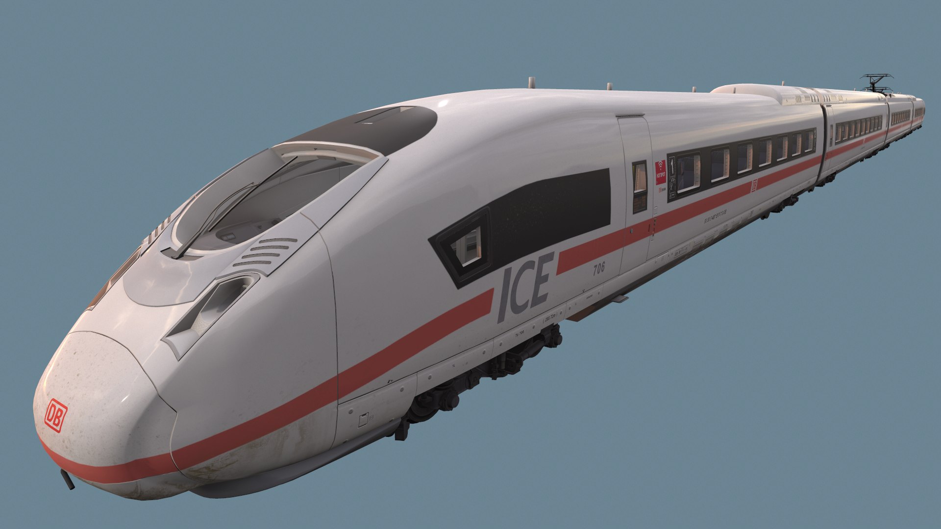 Real-time Velaro Ice 3 3D Model - TurboSquid 1517511